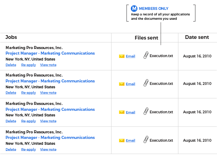 Jobs, OutBox, Online Job Application, Mail Merge, Applied Jobs ...